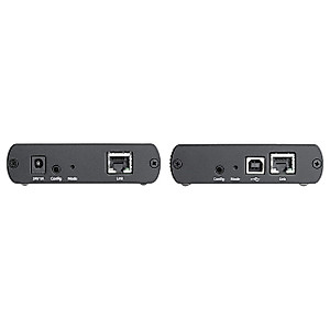 StarTech.com 4 Port USB 2.0 Extender Over Ethernet/IP Network Hub - Up to 330ft (100m) - USB Over Gigabit LAN or Direct Cat5e/Cat6 Cable (RJ45) Extender Adapter - USB Extender Kit (USB2G4LEXT2NA)