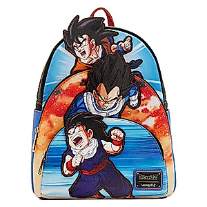 Loungefly Dragon Balls Z Triple Pocket Backpack