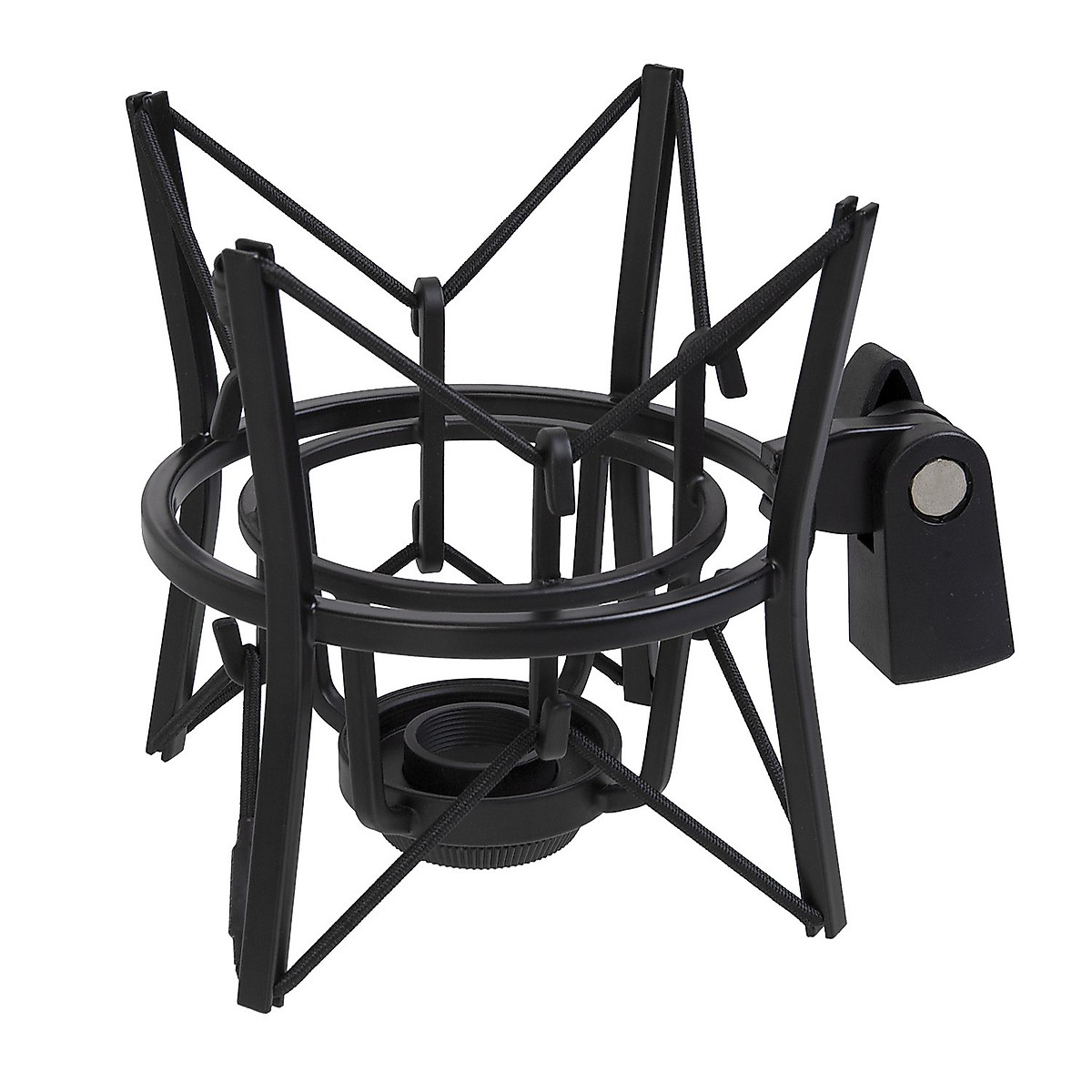 LyxPro MKS1-B Condenser Spider Microphone Shockmount, Anti Vibration and Isolation - Black