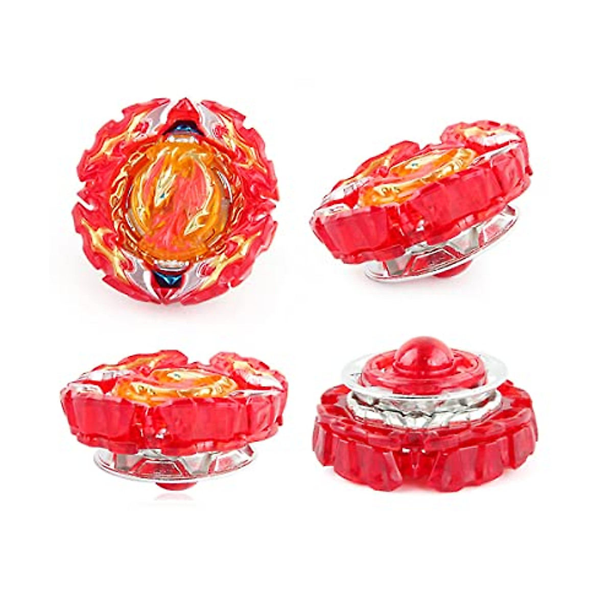 Bey Battling Top Burst Gyro Toy Set 2 Spinning Tops with 2 Left&Right Launchers for Kids (191-01-02)