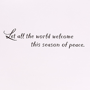 Hallmark UNICEF Boxed Christmas Cards, Peace On Earth Dove (12 Cards and 13 Envelopes) (1XPX2022)