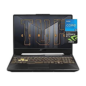 ASUS TUF 15 Gaming Laptop 2022 Newest, 15.6 inch FHD 144Hz Display, Intel Core i5-11400H, NVIDIA GeForce RTX 3050, 16GB DDR4 RAM, 1TB SSD, Backlit Keyboard, Windows 11 Home, Bundle with JAWFOAL