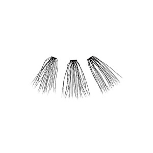 KISS Lash Couture Luxtension False Eyelashes, 'Lash Extension Kit', 12 mm, Includes 40 Wisps, Tweezers, Spoolie, Semi-Permanent Lash Adhesive And Remover, Contact Lens Friendly, Easy to Apply, Reusable Strip Lashes