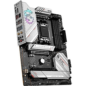MSI MPG B650 Edge WiFi Gaming Motherboard (AMD Ryzen 9000/8000/7000 Series Processors, AM5, ATX, DDR5, PCIe 4.0, M.2, SATA 6Gb/s, USB 3.2 Gen 2, HDMI/DP, Wi-Fi 6E, Bluetooth 5.3, ATX)