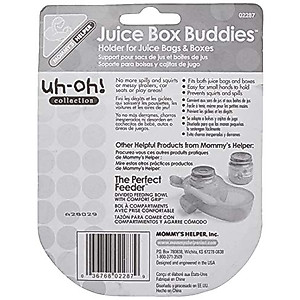 Mommys Helper Juice Box Buddies Holder for Juice Bags and Boxes