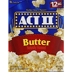 ACT II Butter Popcorn, 2.75 Ounce (12 Count)
