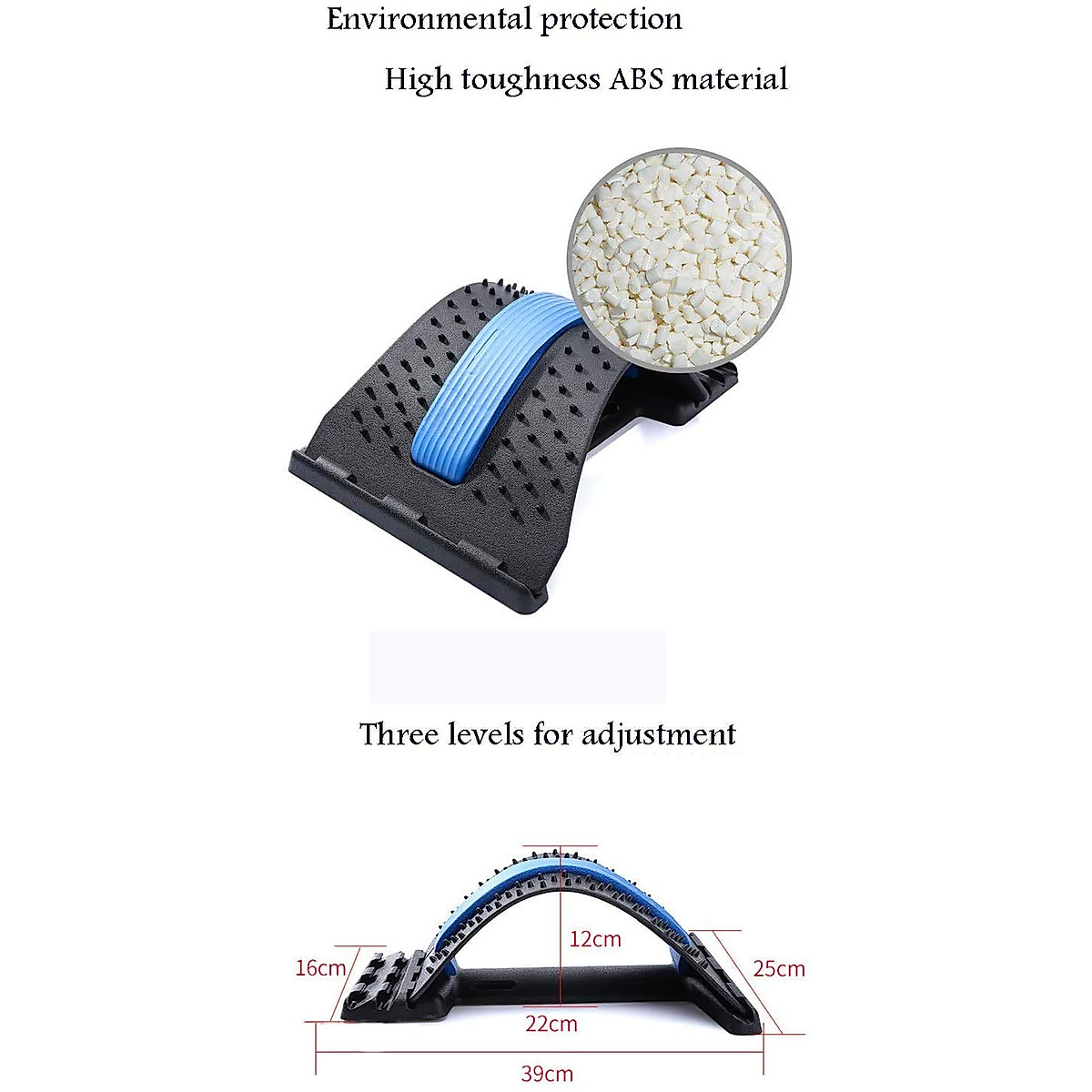 Back Stretcher for Lower Back Pain Relief - Lower Back Stretcher - Upper Back Stretcher - Back Arch Stretcher to Relieve Tension