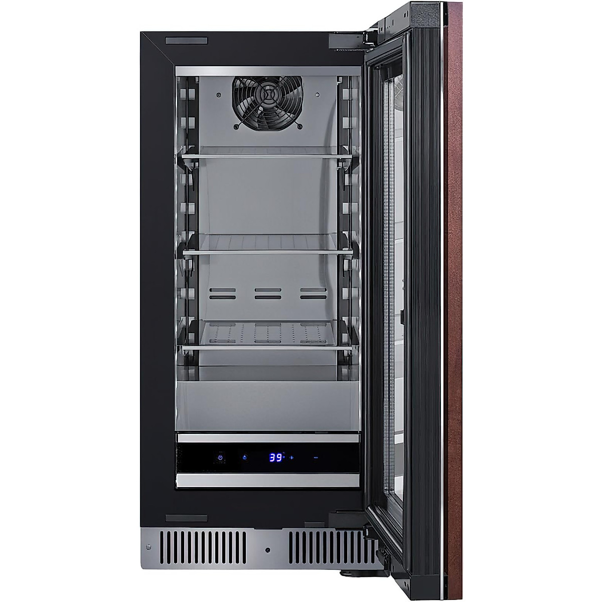 Summit 15” Built-In Beverage Center, Shallow 18” Depth Refrigerator, Commercially Approved, Panel Ready* - SDHG1533PNR (*Panel not Included)