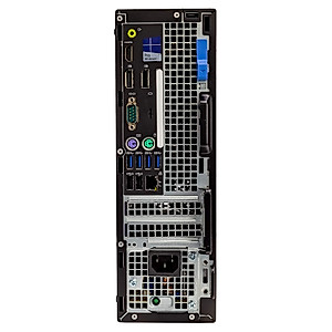 Dell Business Desktop Optiplex 5050 Desktop Computer, Intel Core i7 Quad Core, 16GB RAM, 500GB Solid State Drive, DVD, Wi-Fi, Windows 10 Pro, Periphio Wireless Keyboard, 1080p Webcam (Renewed)