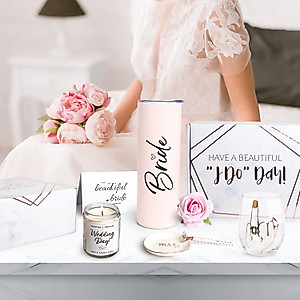 Bride To Be Gifts Box, Bridal Shower, Bachelorette Gifts For Bride, Engagement Gifts For Her, Wedding Gifts For Bride, Bachelor Party Gifts, Stainless Steel Tumbler Cup, Ring Finger Wine Glass