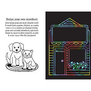 Scratch and Sketch Pet Shop