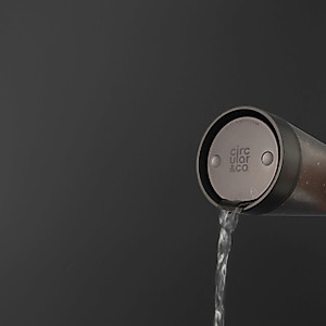 Circular & Co Reusable Coffee Cup - 12oz - 100% Leakproof Travel Mug - Made from Recycled Coffee Cups - Sustainble Coffee Tumbler - 360 Drinking - BPA Free - Dishwasher Safe