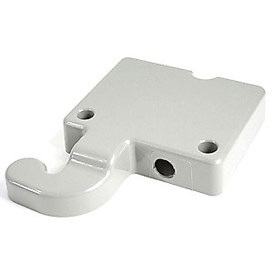 241946710 Refrigerator Door Hinge Cover, Left (Gray) Genuine Original Equipment Manufacturer (OEM) Part Gray