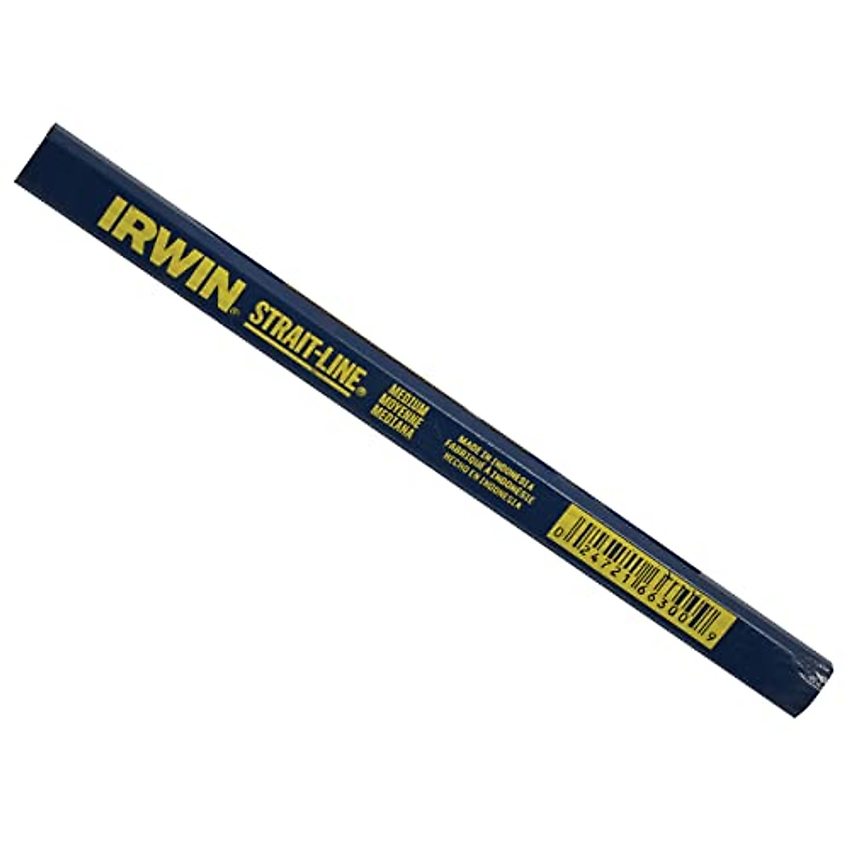 IRWIN Tools STRAIT-LINE 66300 Carpenter's Pencil, Medium Lead (66300)
