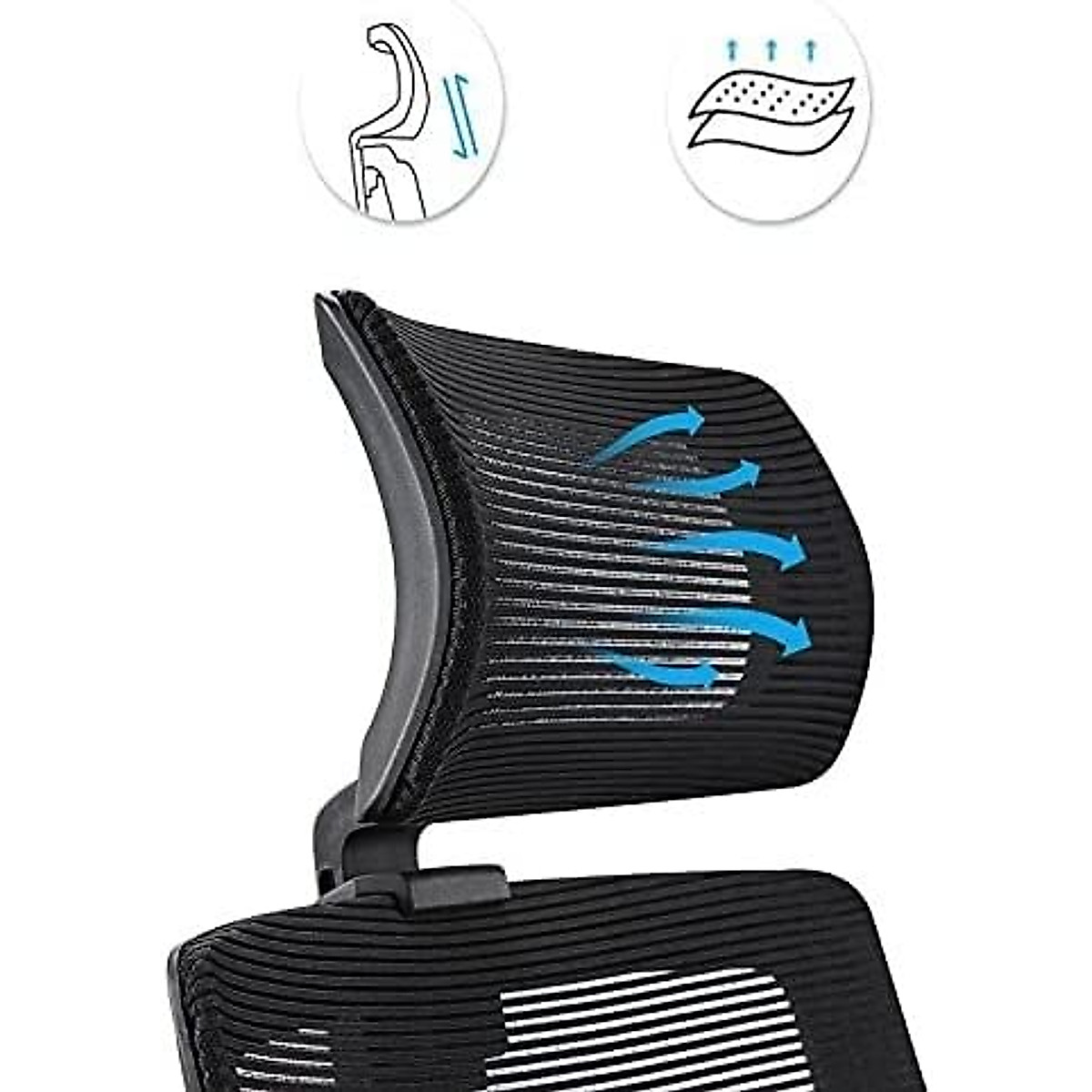 Office Chair Computer Chair Task Chair Office Recliner Gaming Chair Mesh High Back Computer Desk Chair Executive Task Swivel Chair Ergonomic Chair Desk Chair Work Chair
