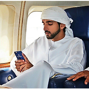 HOMELEX Keffiyeh Arab Head Scarf for Men Sheikh Muslim Turban Saudi Dubai Headwear