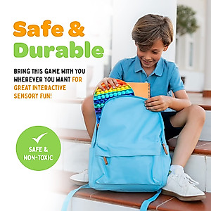 Gifts Of Joy - Jumbo XL Fidget, Multiplayer Fidget Game Board, Interactive Sensory Board, XL Fidget Game w/ Dice & Game Instructions, Pop Fidget for Up to 2 Players