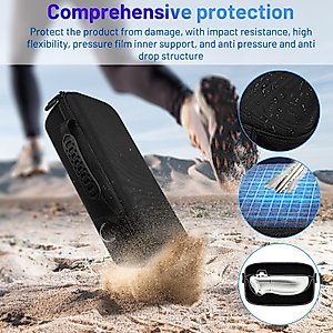ROCHIE for ASUS ROG Ally Handheld Storage Case - EVA Drop-Proof and Scratch-Resistant Portable Box Carrying for Portable Hard Shell Gaming Carry ASUS Allys Gamings