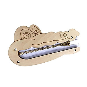 Esquirla Busy Material Gifts for Kindergarten Daycare Unisex, Zipper