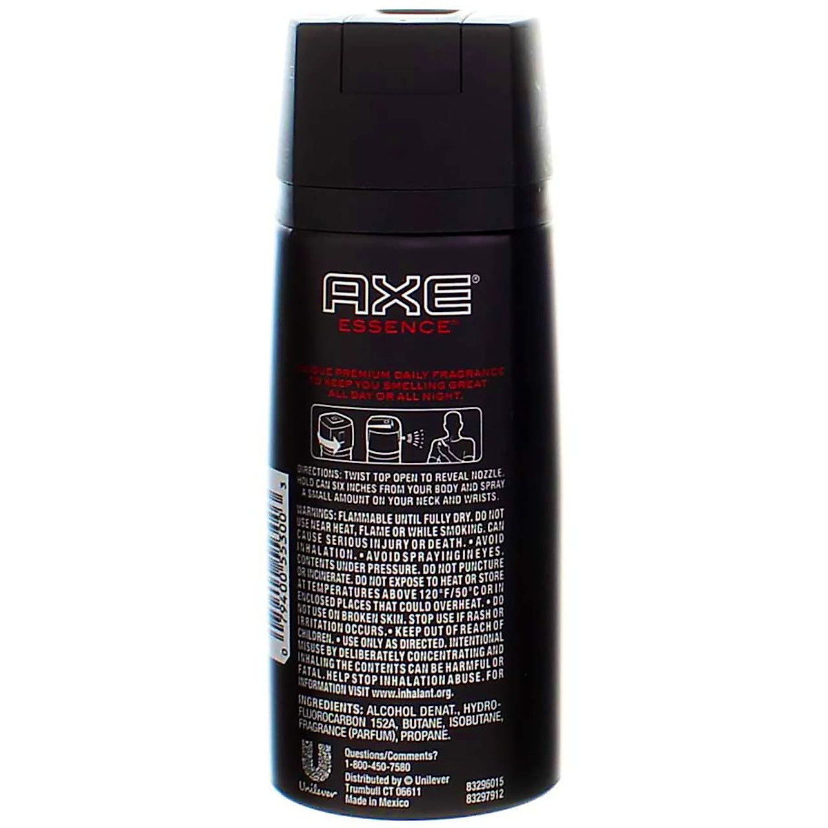 Axe Daily Fragrance , Essence 4 oz ( Pack of 2)