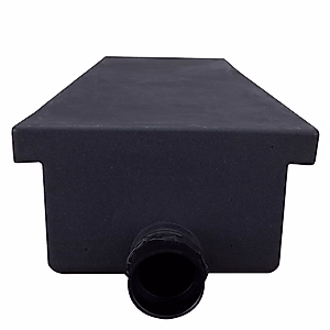 RecPro 23 Gallon RV Holding Tank 56" x 16 1/4" x 8 1/2" | 3366 | Black Waste Water | Includes Fittings Kit | Made in America