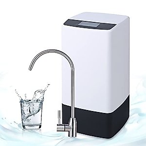 Water Filter System Under Sink 5 Stage Filtration System Water Purifier with 1 Set of 5 Cartridges for Kitchen Drinking Tap Water Sediment Chlorine Without Electricity