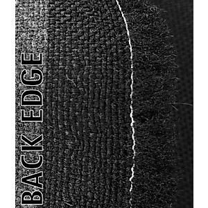 Hawick Tweed Fabric for Automotive and General Upholstery - 54 Inches Wide, Sold by The Continuous Yard (Black)