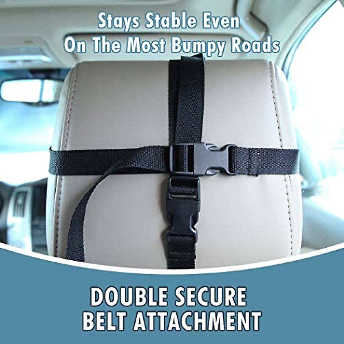 CARTMAN Baby Car Mirror, Safety Car Seat Mirror for Rear Facing Infant with Wide Crystal Clear View, Shatterproof, Fully Assembled, Crash Tested and Certified