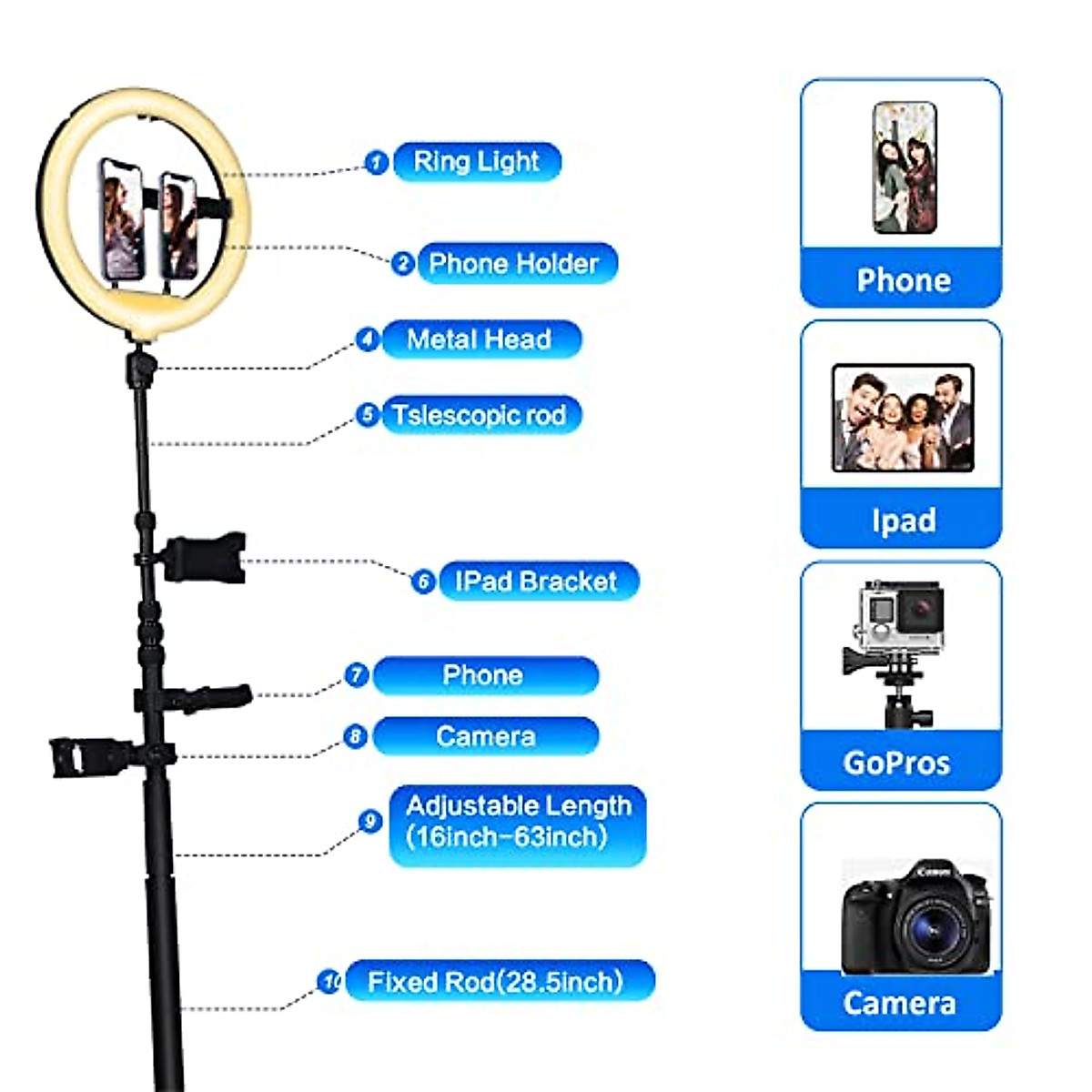 MWE Magic 360 Photo Booth Machine with Custom Logo Remote Control Automatic 360 Spin Camera Booth 9 (32in, Magic)
