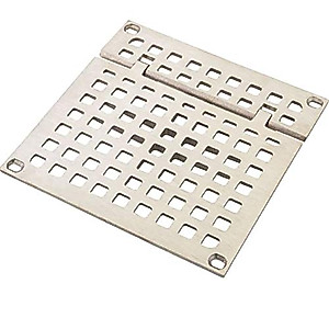 Hinged Floor Drain Grate, 7 3/8" square