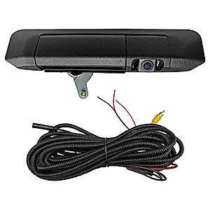 LEADSIGN Tailgate Handle Backup Rear View Camera for Tacoma 2005-2014,Aftermarket Tailgate Door Handle Replacement Parking Camera, RCA Connector