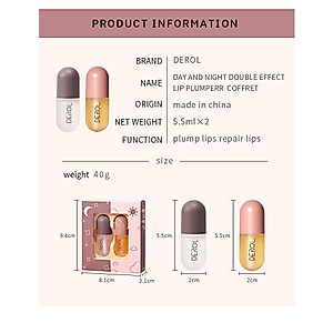 ANMANSY Lip Plumper Set,Natural Lip Plumper and Lip Care Serum,Lip Mask,lip gloss,Lip Enhancer for Fuller,lip filler,To Create Plump Lips,Reduce Fine Lines and Moisturize,Increased Elasticity Lip