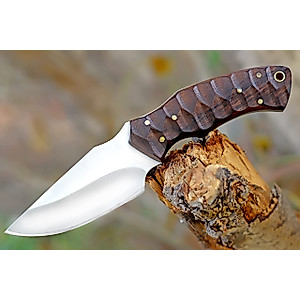 Handmade 1095 Carbon Steel Hunting Knife With Sheath Fixed Blade Camping,Outdoor knifes Bushcraft Skinner Knife For Men