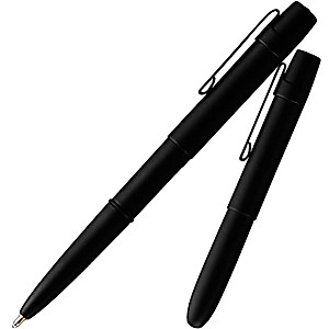 Fisher Space Pen, X-Mark Bullet Space Pen, Matte Black (SM400BWCBCL)