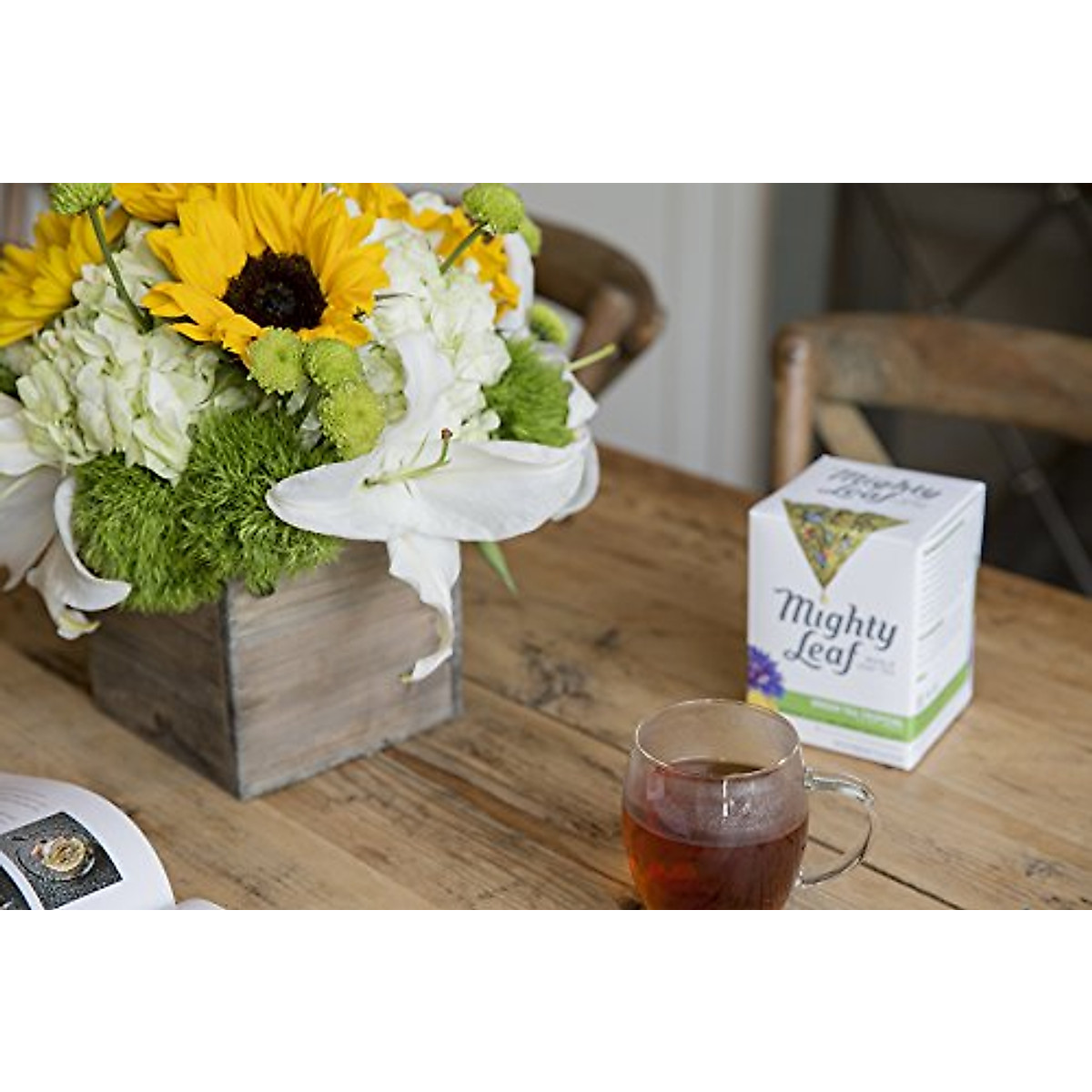 Mighty Leaf, Green tea Tropical, Tea Bags, 15 ct