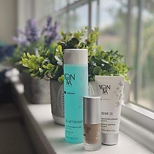 Yonka Gel Face Cleanser, Gentle Foaming Face Wash and Makeup Remover, Natural Plant-Based Formula to Cleanse Pores and Balance Skins pH, Acne Prone and Oily Skin, Paraben-Free, 6.8 Fl Oz