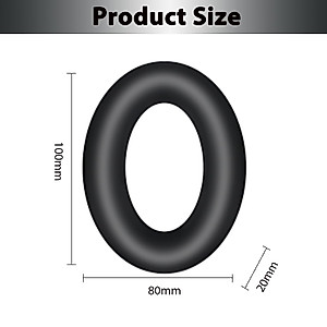 Adhiper Silicone Sweat Covers for Sony 1000XM4 WH-CH720N WH-XB910N ULT WEAR, Also for Bose 700 & QuietComfort Ultra Headphones, Silicone Case Protector Ear Pads Covers Headphone Accessories (Black)