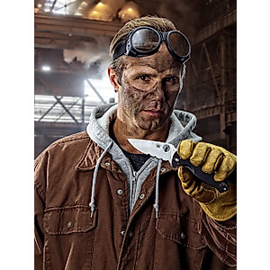 Spyderco Tenacious Folding Utility Pocket Knife with 3.39" Black Stainless Steel Blade and Durable G-10 Handle - Everyday Carry - CombinationEdge - C122GBBKPS