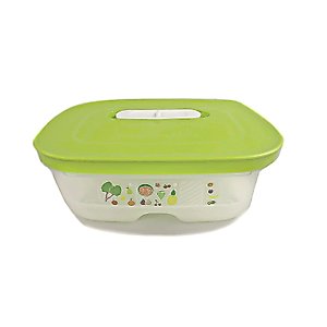 Tupperware Klimaoase Primaklima Fridgesmart Plus - Food Storage Container - Fridge-Safe - 800 Ml - Green