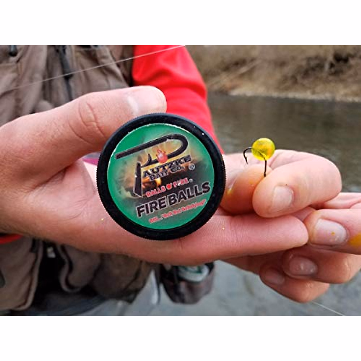 Pautzke Crappie Fire Balls, Pink Shad, Maximize Your Fishing Success - Vibrant Colors, Long Lasting Scent, Made with Pure Salmon Egg Juice, 1.35 oz.