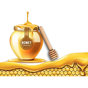 20 PCs Honey Dipper Sticks - 3-inch Wooden Honeycomb Stirrers for Honey Jar - Wedding Party Favors, Charcuterie & Cheese Board Accessories