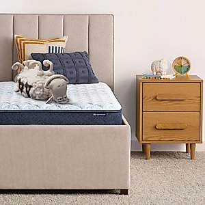 Serta 6 Inch Firm Gel Memory Foam Mattress, Cooling Pressure Relief, Twin Size, Bed-in-a-Box, 100-Night Trial, Fiberglass Free, CertiPUR-US Certified, Assembled in USA - Sleeptrue