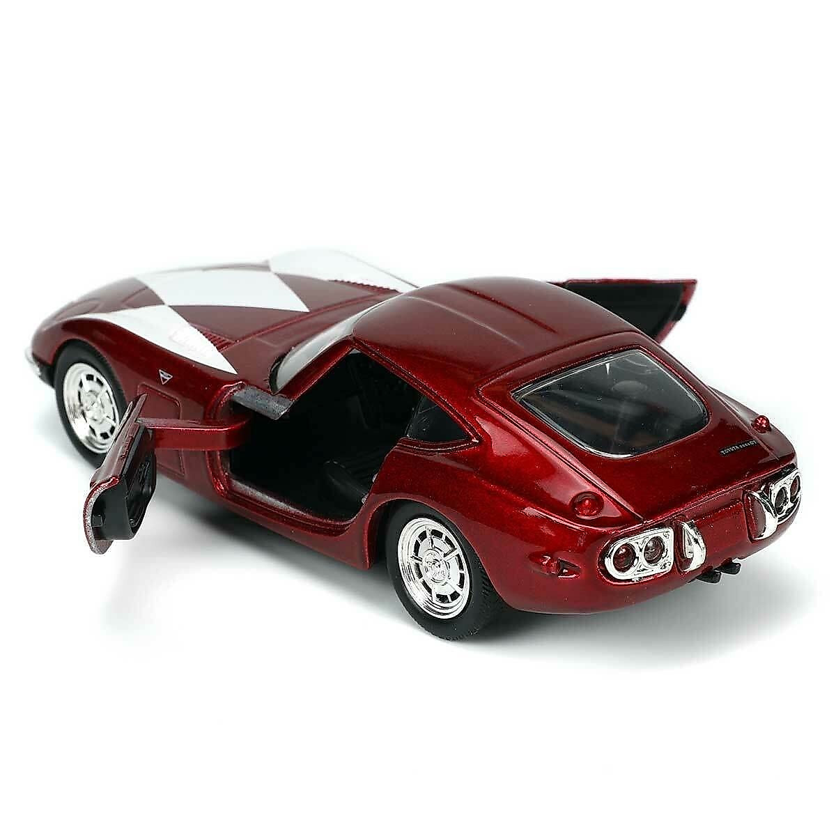 JADA TOYS, INC 1967 Toyota 2000GT W/RED Ranger Nano FIG 1/32 Vehicle