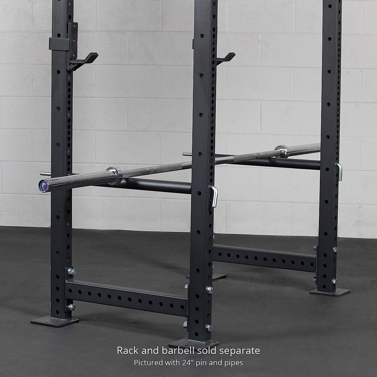 Titan Fitness 36 in. Pin and Pipe Safeties for T-3 and X-3 Series Bolt-Down Power Racks
