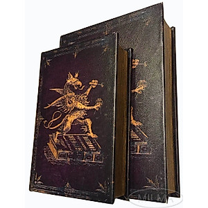 Royal Griffon Decorative Storage Book Boxes (Set (Includes Large and Small))