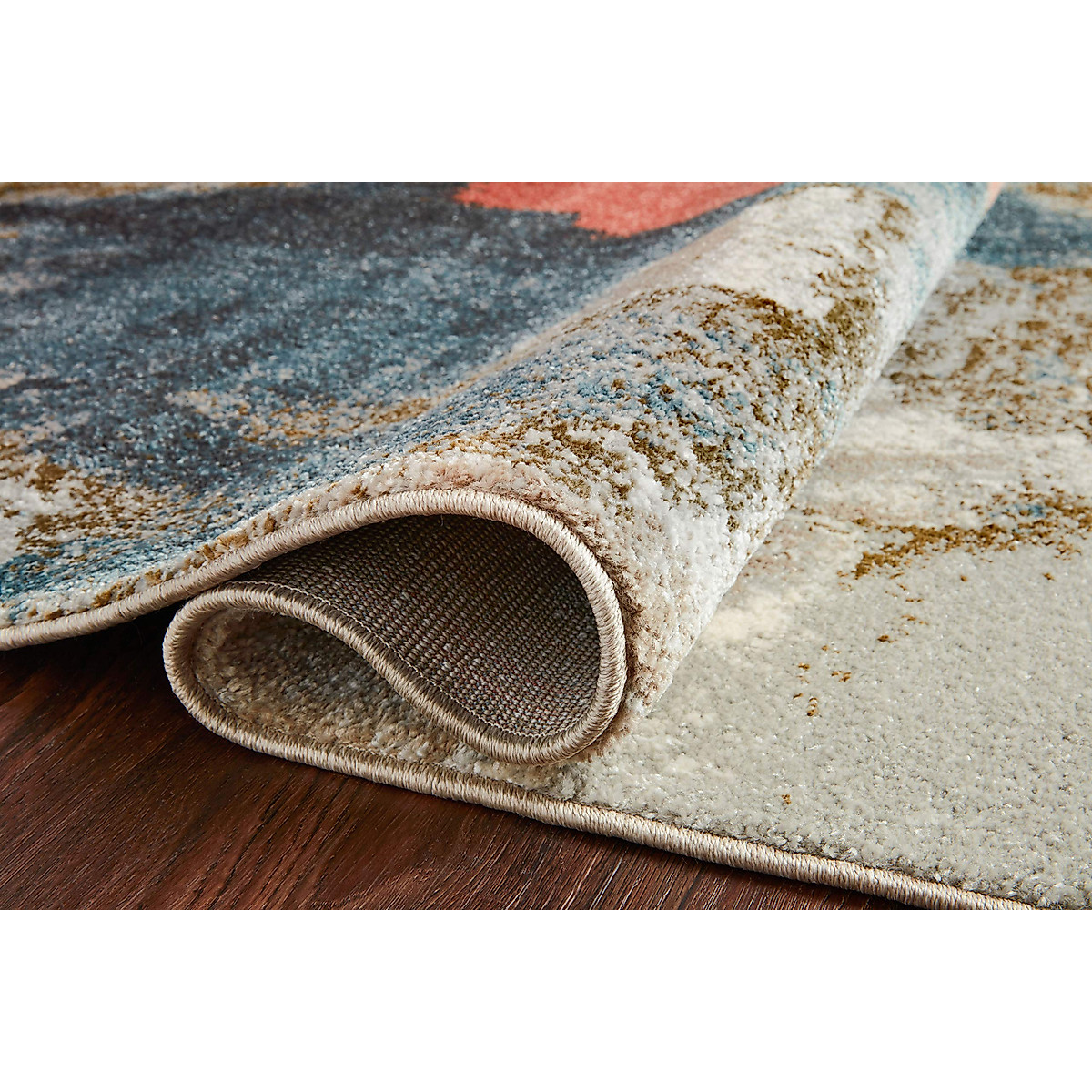 Loloi II Spirit Stone/Multi 6'-7" x 9'-3" Area Rug