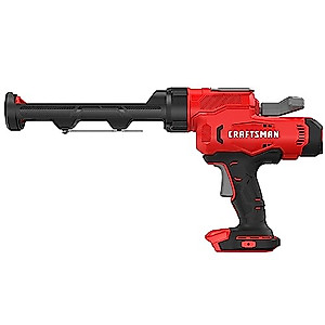 CRAFTSMAN V20 Caulk Gun, No Drip, Cordless, with anti-drip and variable speed, Tool Only (CMCE600B)