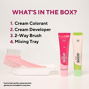 Bigen Speedy Conditioning Color Kit: 6 Medium Brown - 3 Pack