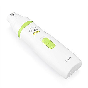 PepPet 2 in 1 Dogs Cats Pet Grooming Kit Electric Nail Grinder Electric Trimmer Clipper CP-5200
