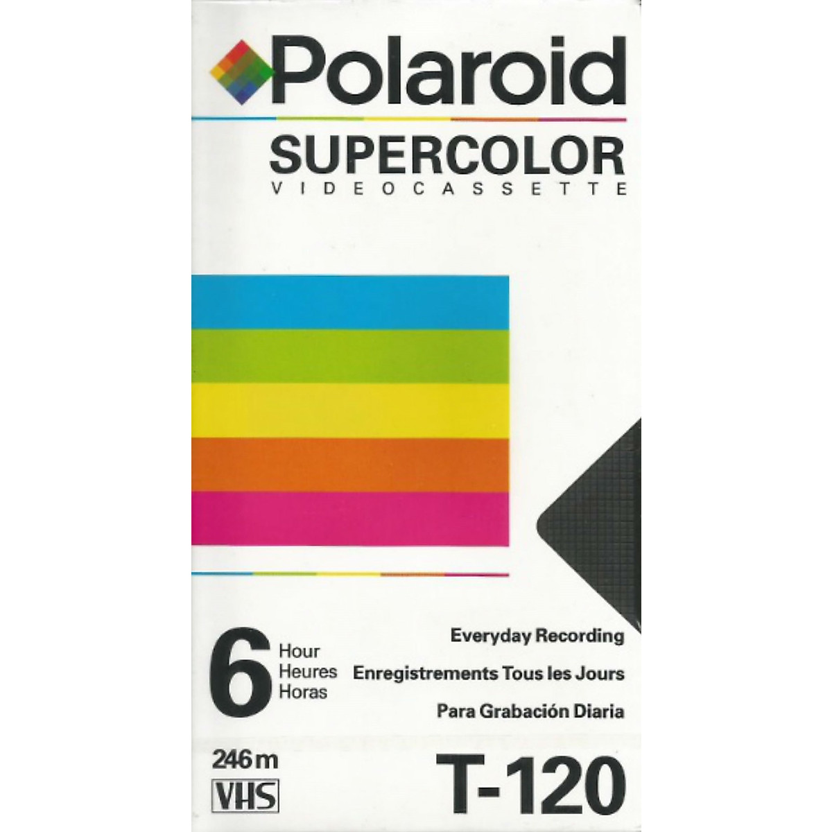 Polaroid Supercolor VHS T-120 2pack